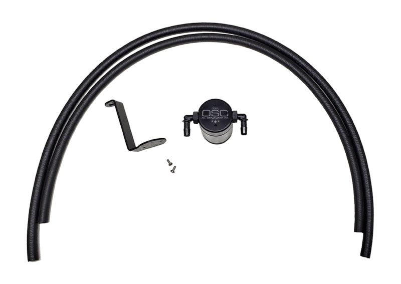 J&L 2005-2019 Nissan Frontier 4L Oil Separator 3.0 - Black Anodized ...