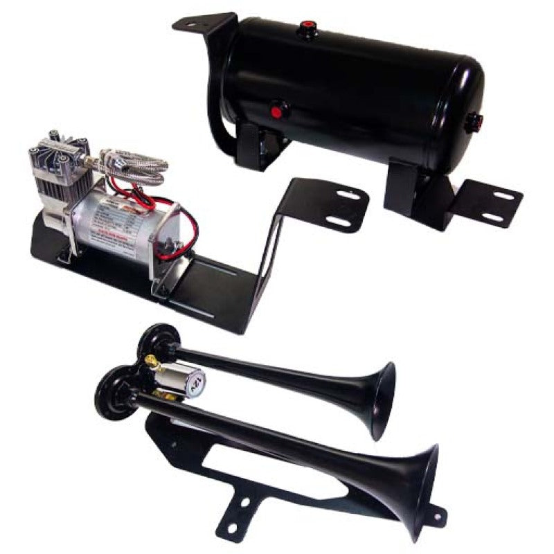 Kleinn 19-23 Ford Ranger Onboard Air System w/ Model 102-1 Horns – Red ...